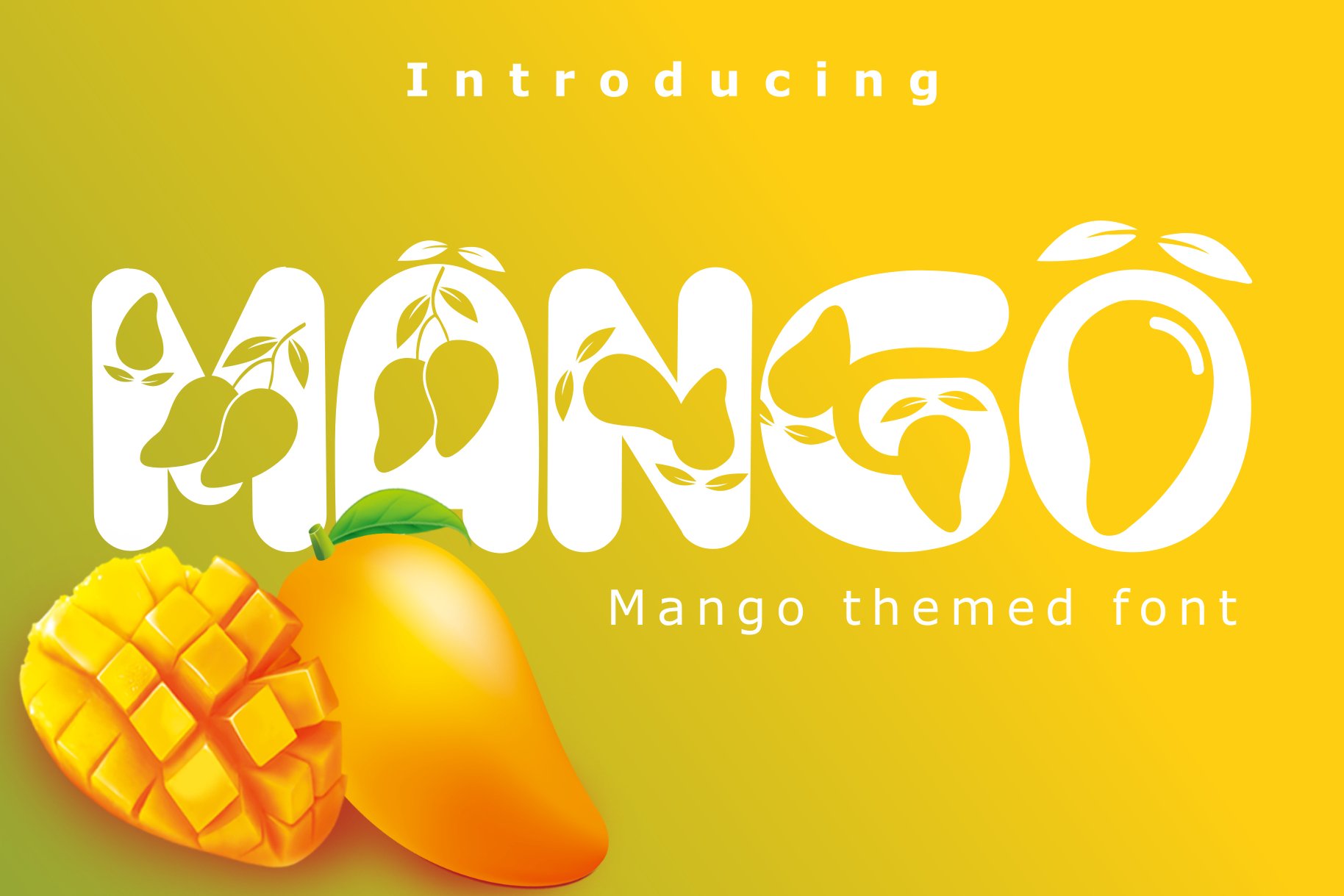 Mango (734000) | Themed | Font Bundles