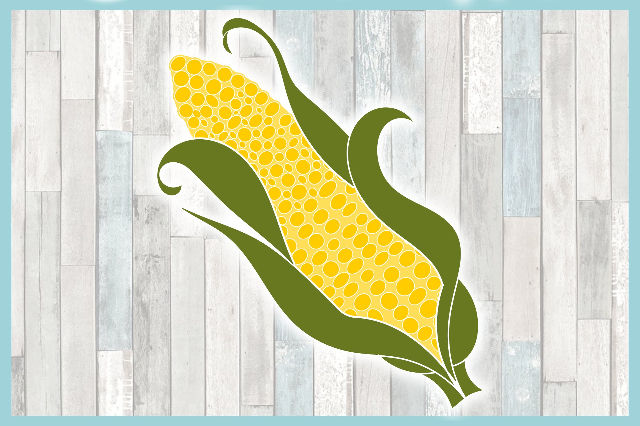 Corn On The Cob Thanksgiving SVG (379420) | Cut Files | Design Bundles