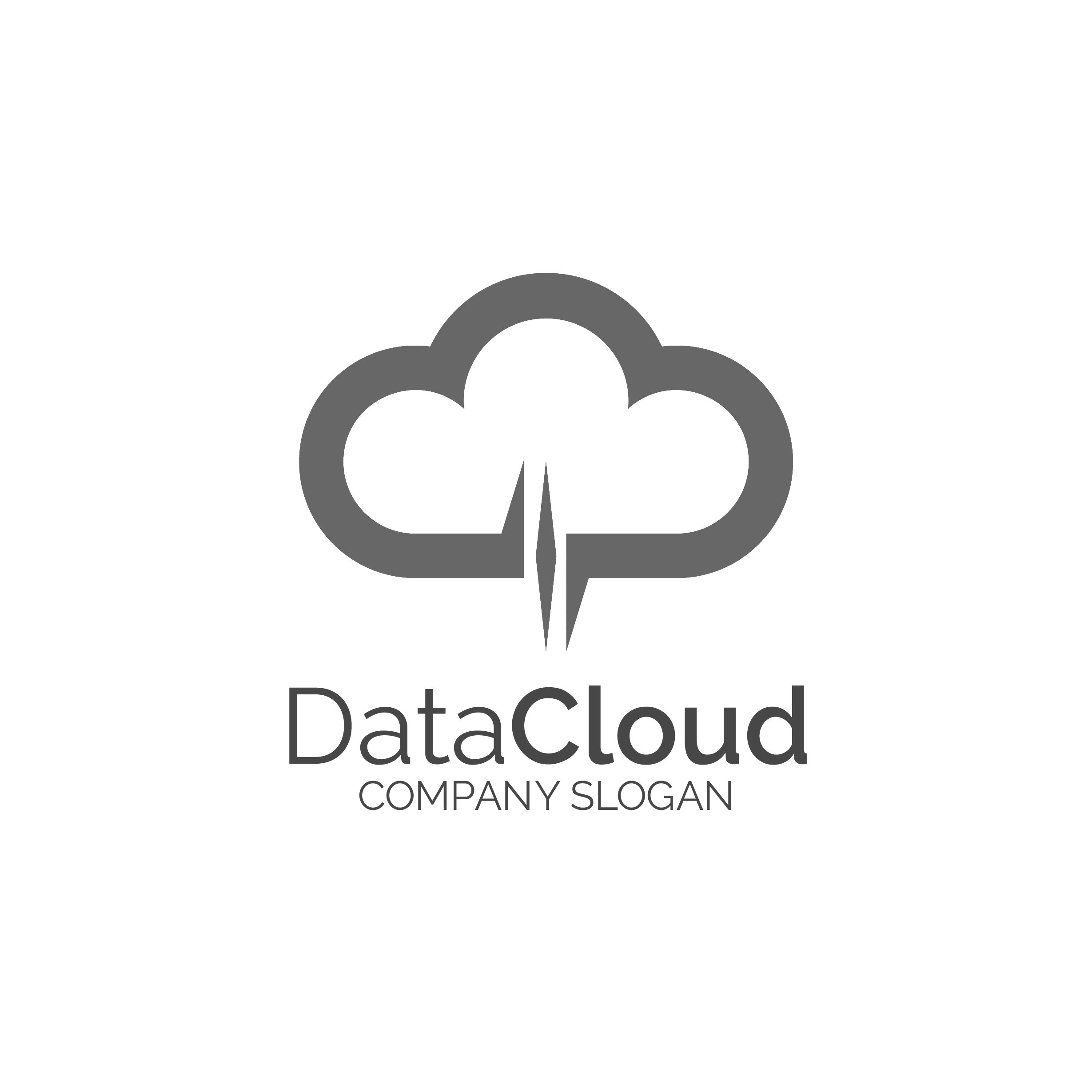 Data Cloud - Logo Template (290863) | Logos | Design Bundles