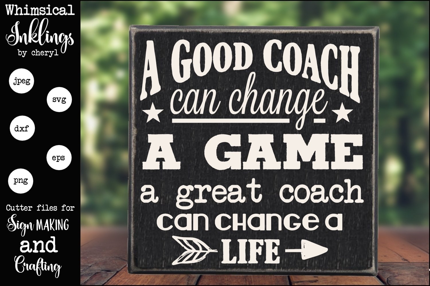A Good Coach SVG (186385) | SVGs | Design Bundles