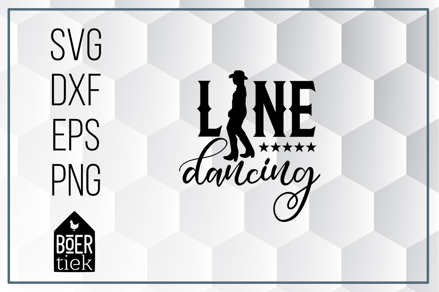 Line dancing, SVG cutting file (220371) | Cut Files | Design Bundles