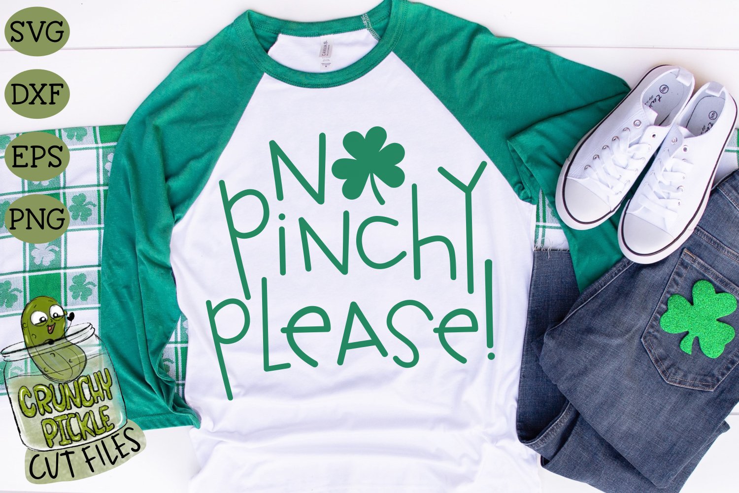 No Pinchy Please - St. Patrick's Day SVG File (516149) | Cut Files ...