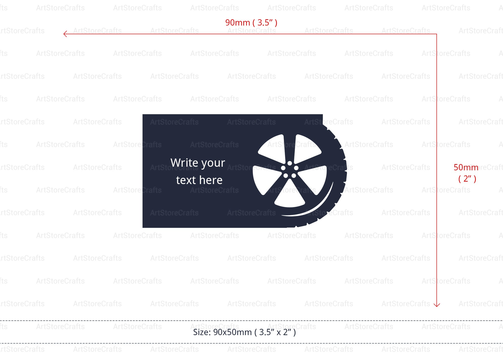 Tyre service business card template cutting file (512079) | Card Making ...