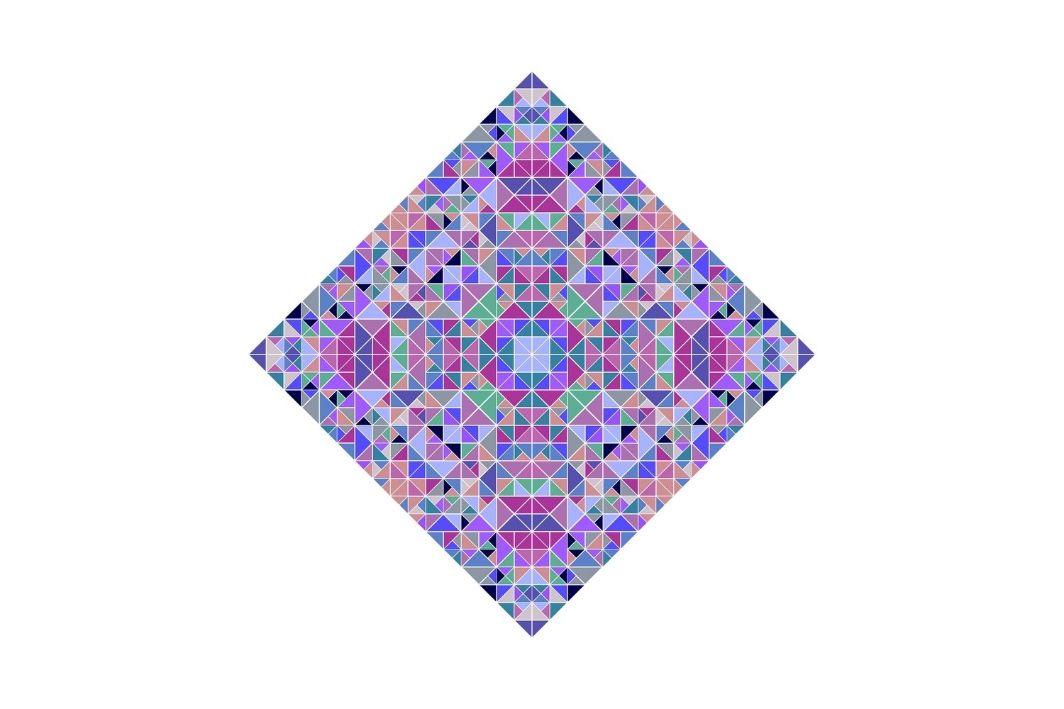 6 Mosaic Squares (331941) | Decorations | Design Bundles