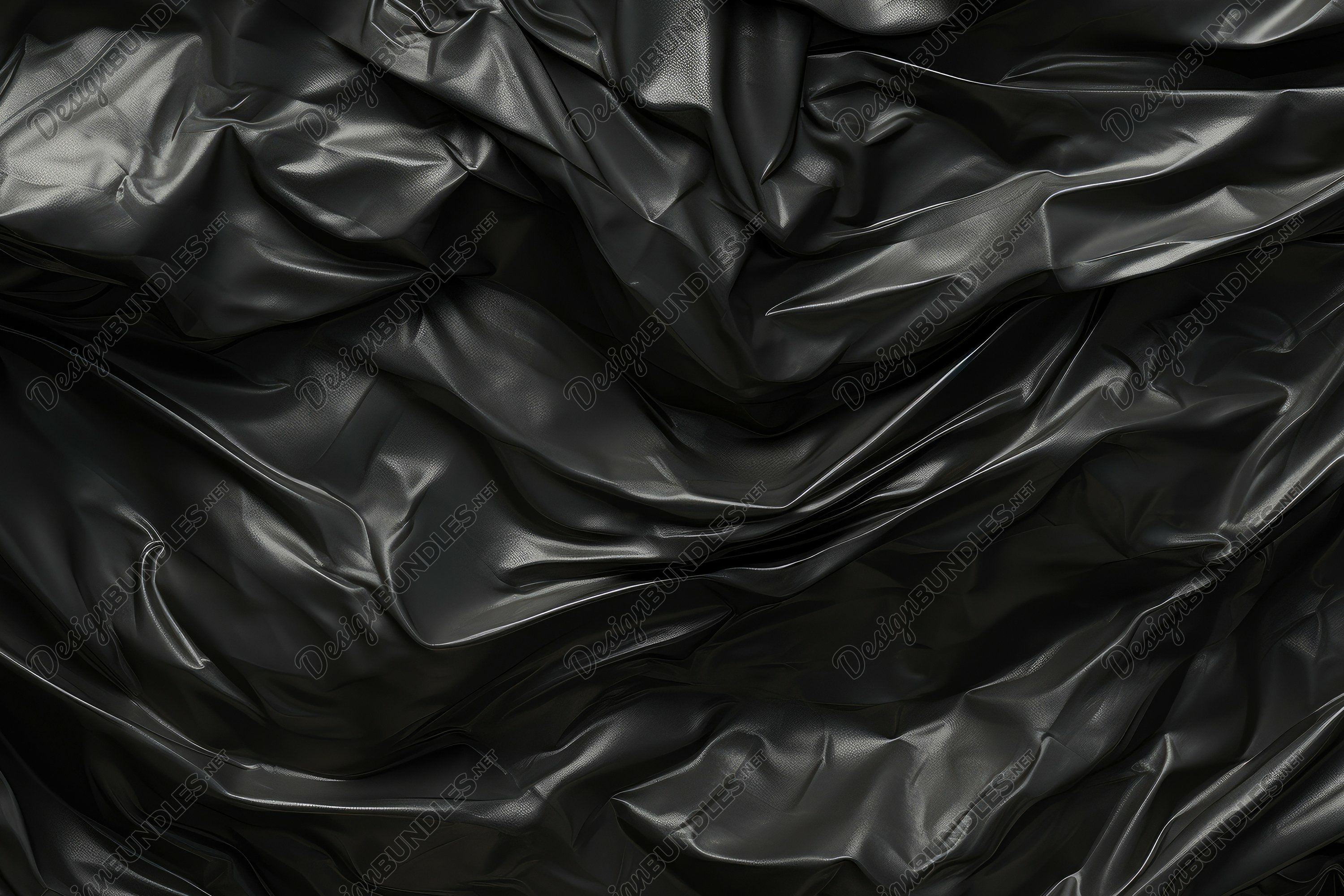 Black Pvc Texture Black PVC Shiny Stretch Fabric 1 Way Natural