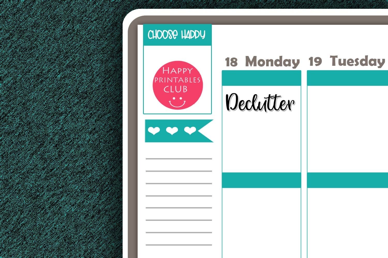 Declutter Script Words Planner Stickers-Declutter Stickers (465694 ...