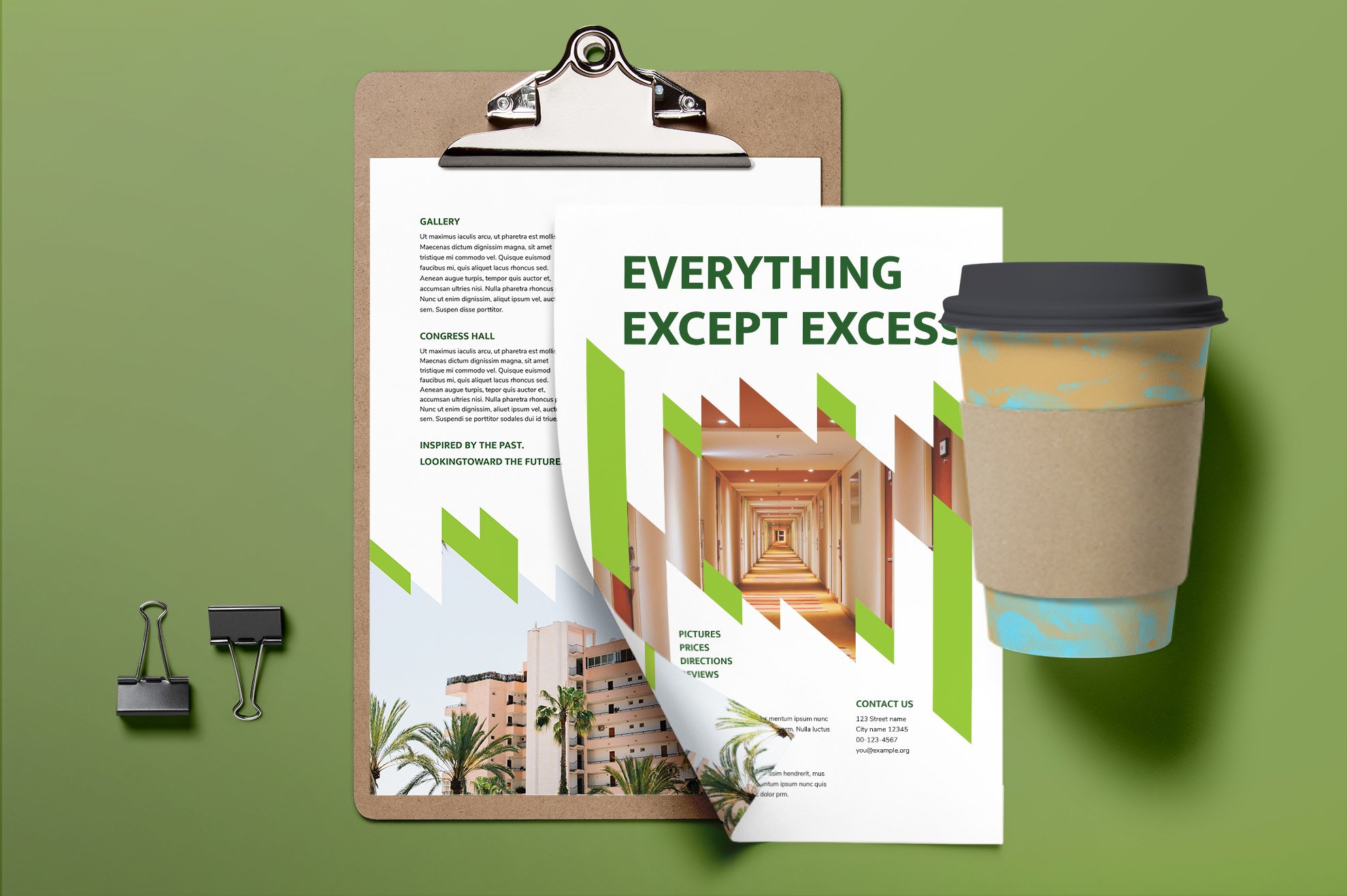 Hostel Flyer (437752) | Flyers | Design Bundles