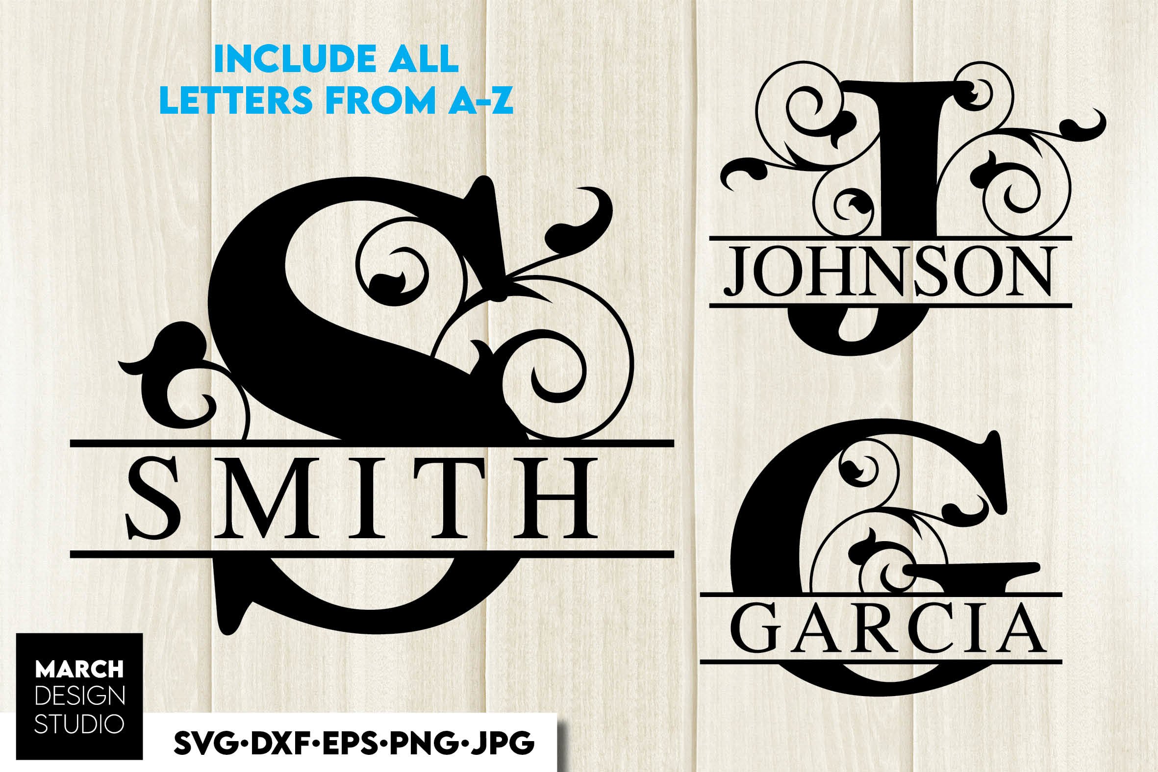 Monogram SVG Letter Monogram SVG Monogram SVG Files 1131085 Cut