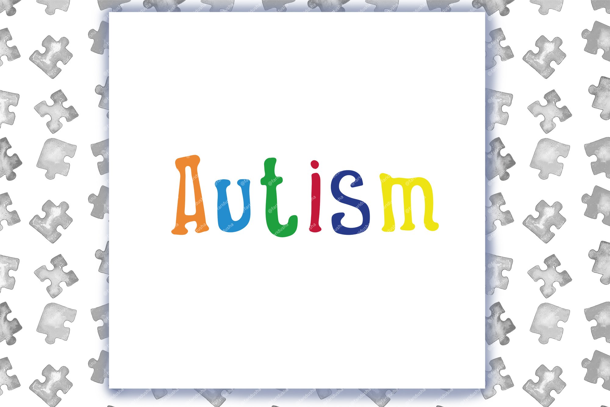 Autism awareness (973169) | Illustrations | Design Bundles