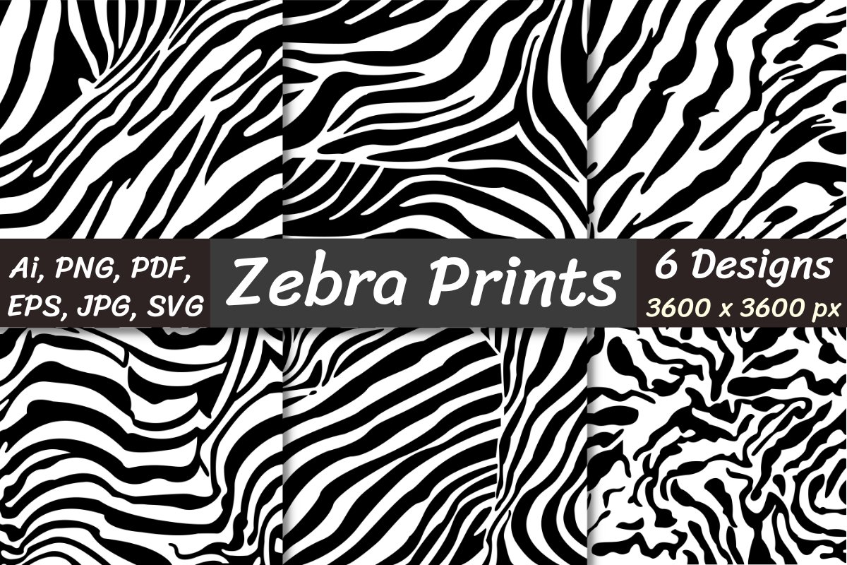 Zebra Prints Patterns
