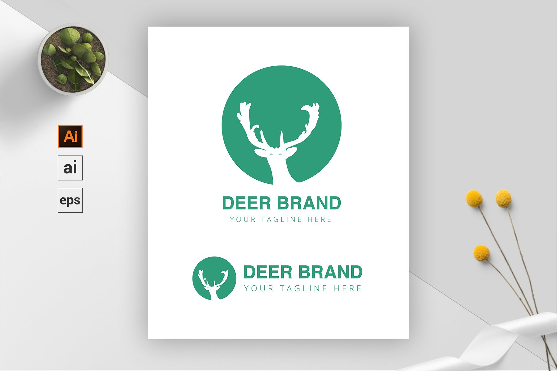 Brand With Deer Logo