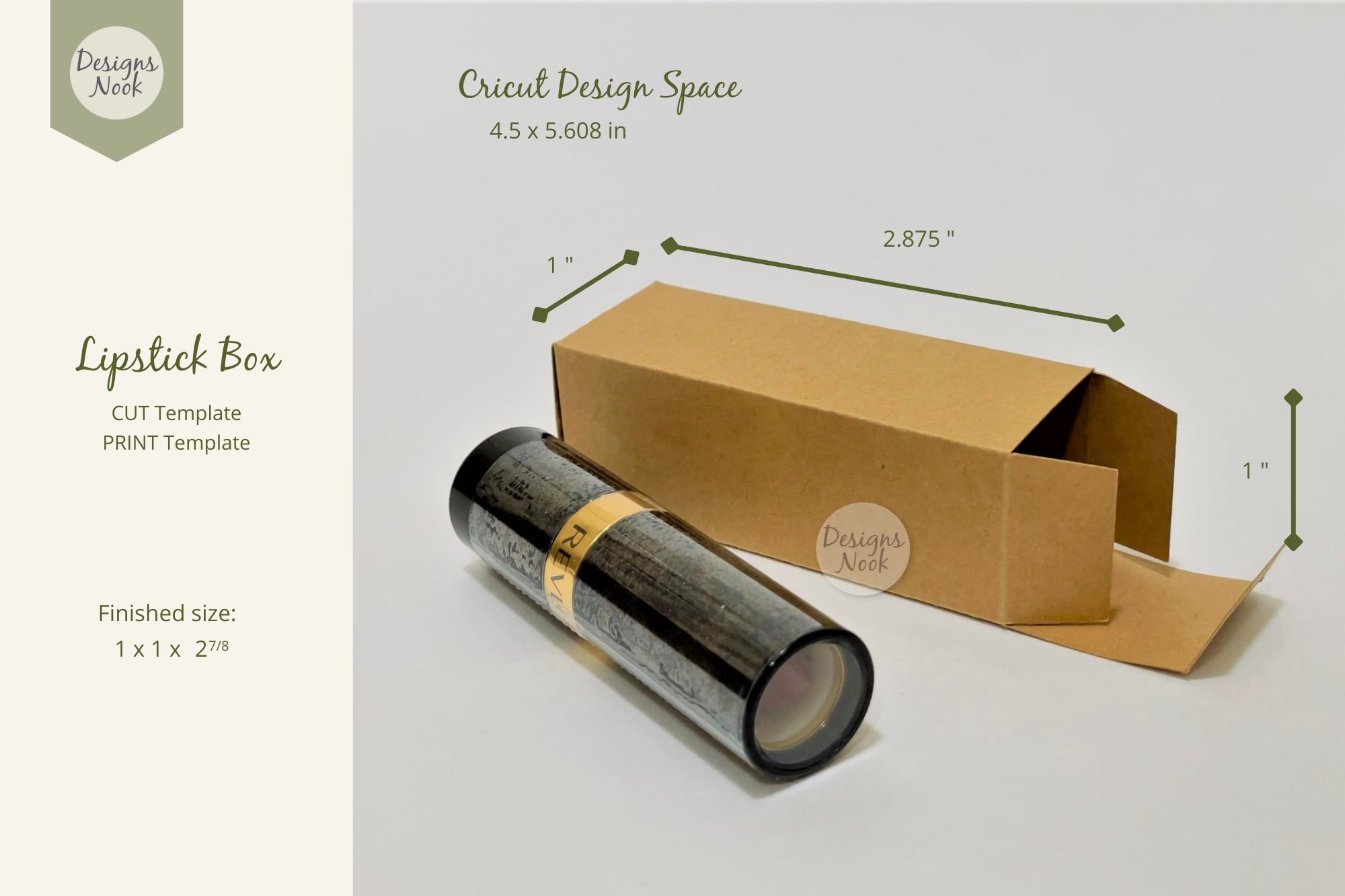 Lipstick Box Design Template - Infoupdate.org