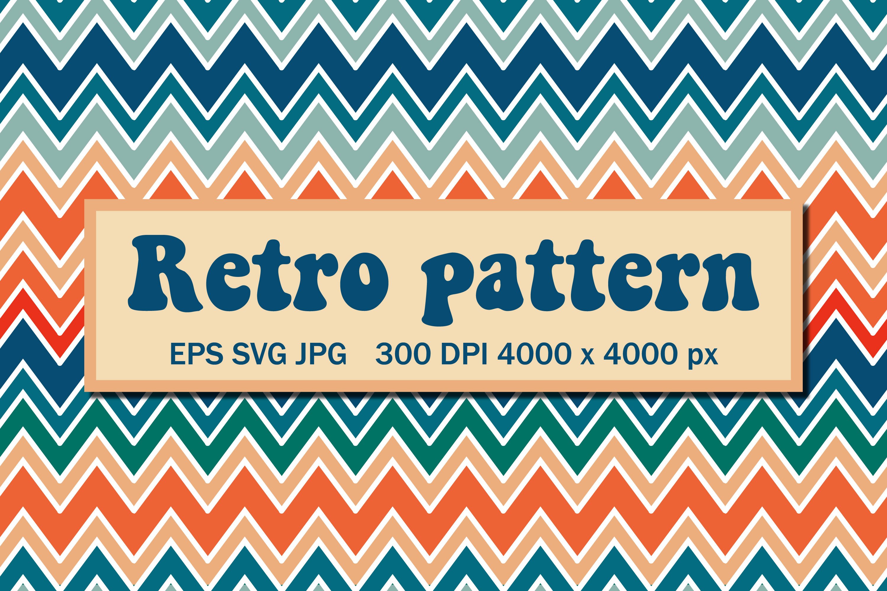 Vintage retro pattern with Christmas sweets