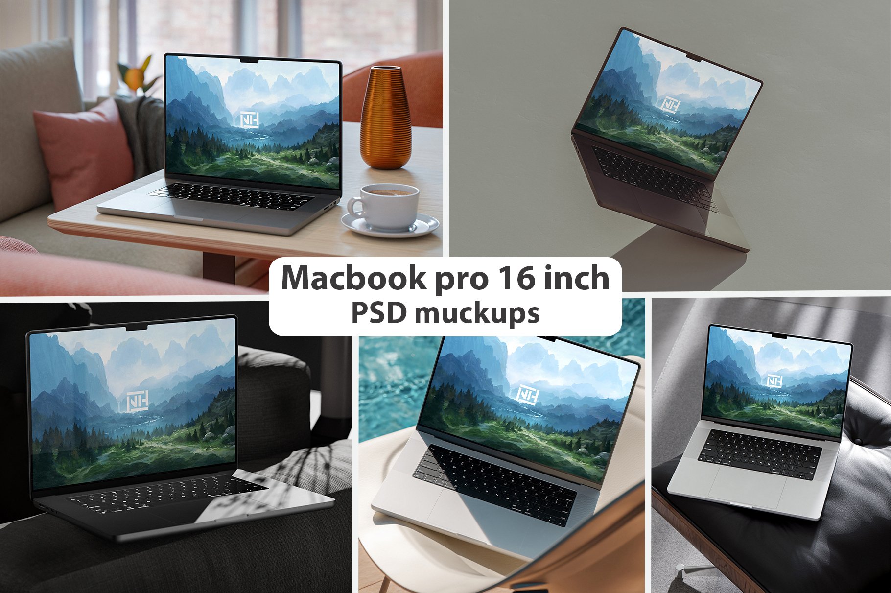 Macbook Pro Psd Template