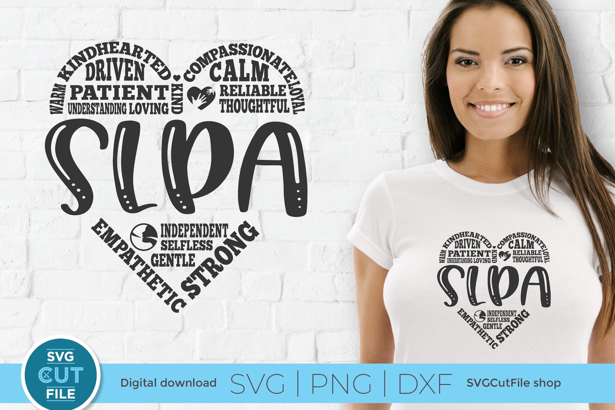 SLPA svg, a Speech pathologist assistant svg for crafters (1372566 ...