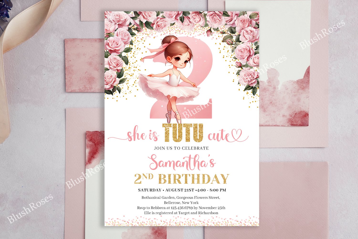 Thing 2 Party Invitation