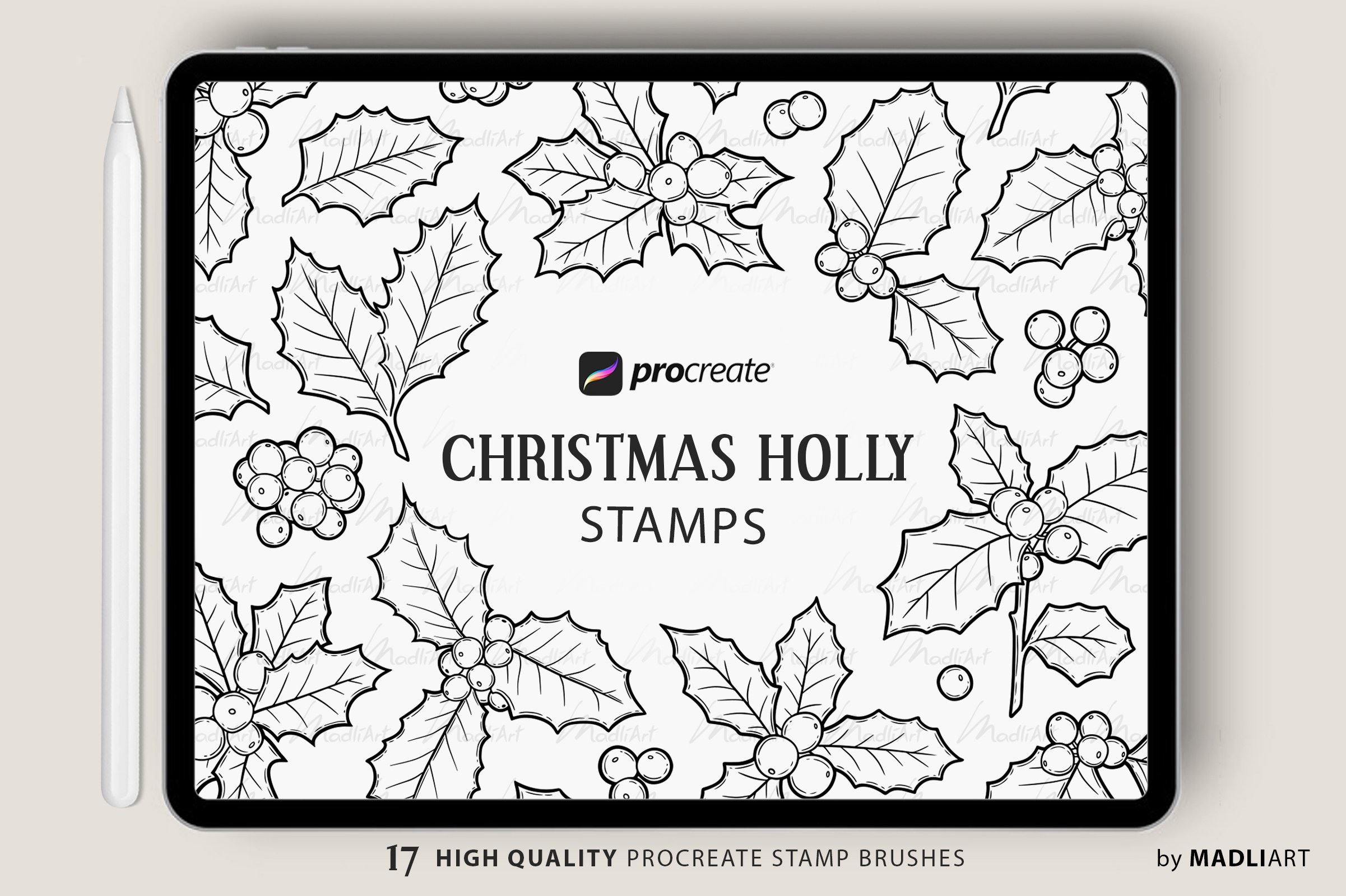 Holly Plant Tattoo