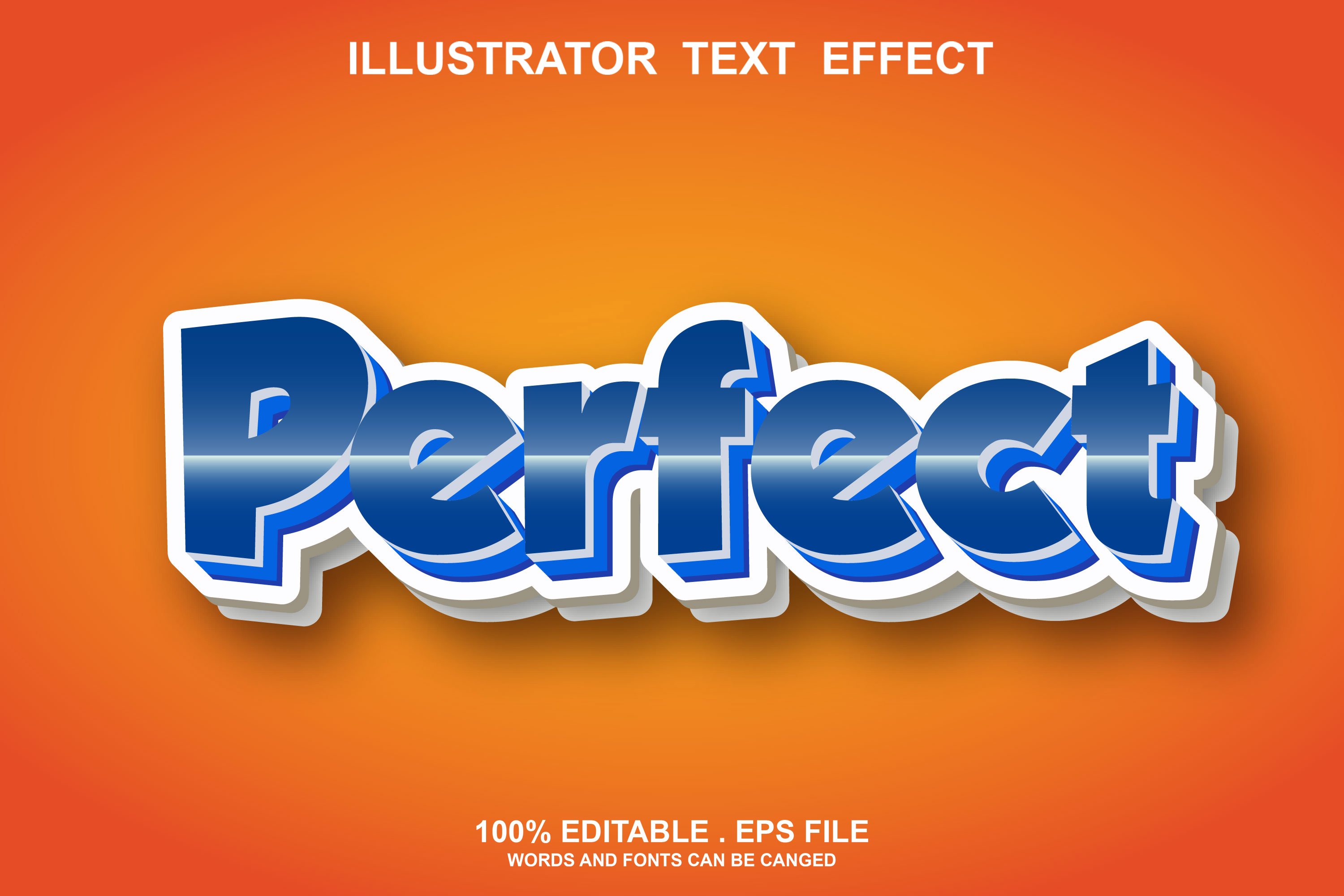1 TEXT EFFECT EDITABLE (1417840) | Illustrator Plugins | Design Bundles