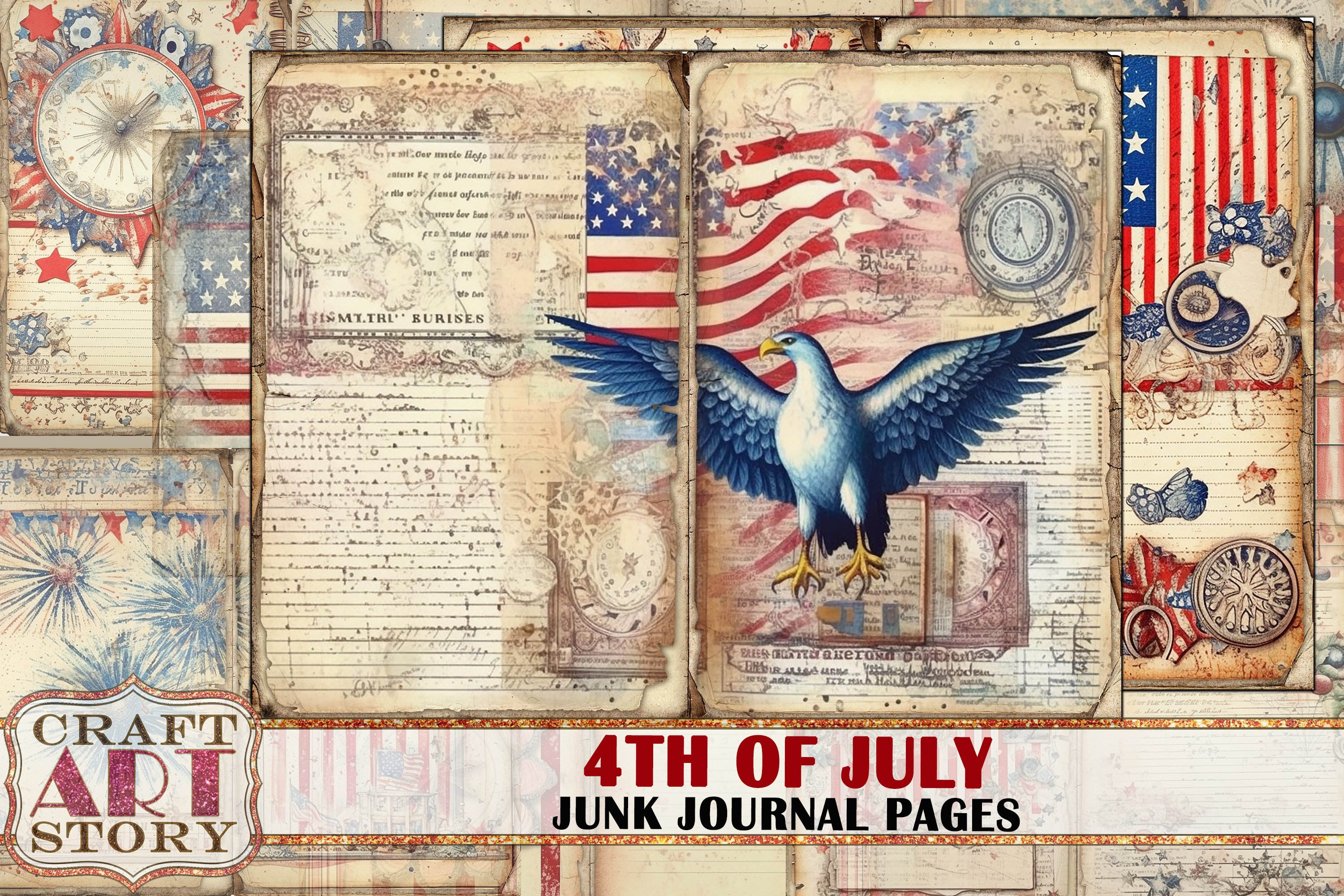Vintage 4th Of July Wallpaper