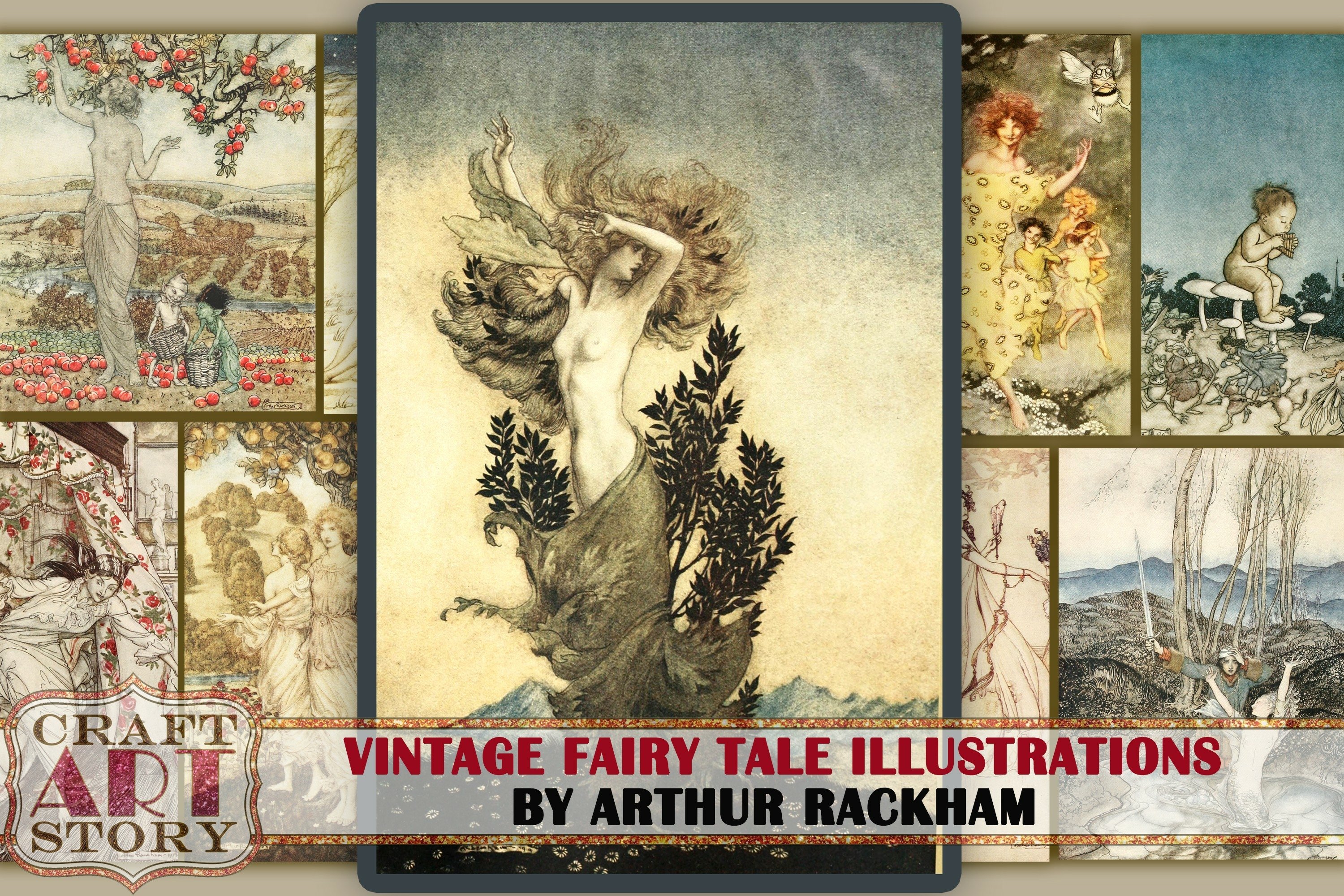 Vintage Fairy Tale Illustrations