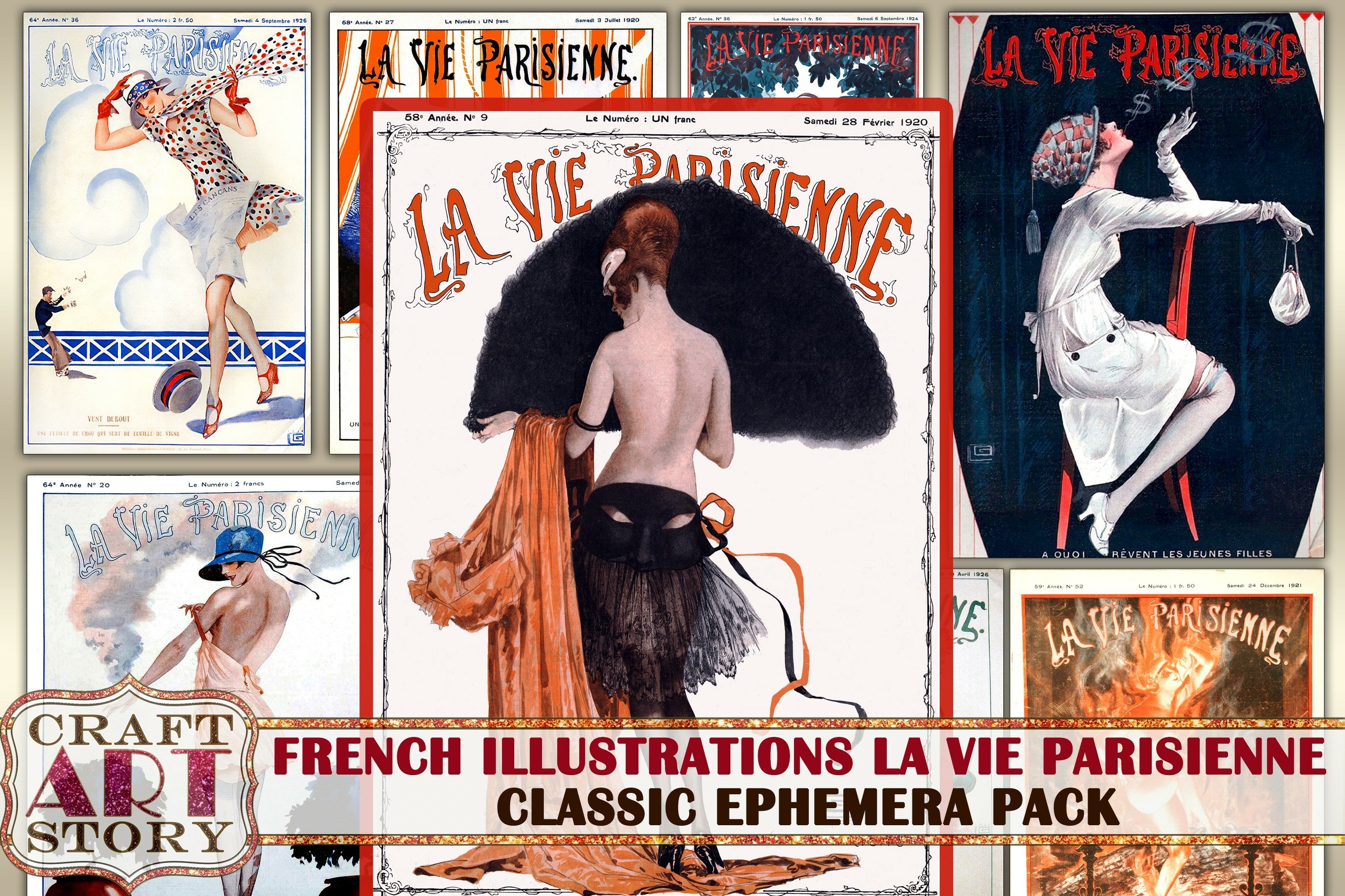 Vintage Paris Fashion Posters Vintage Paris Fashion Posters