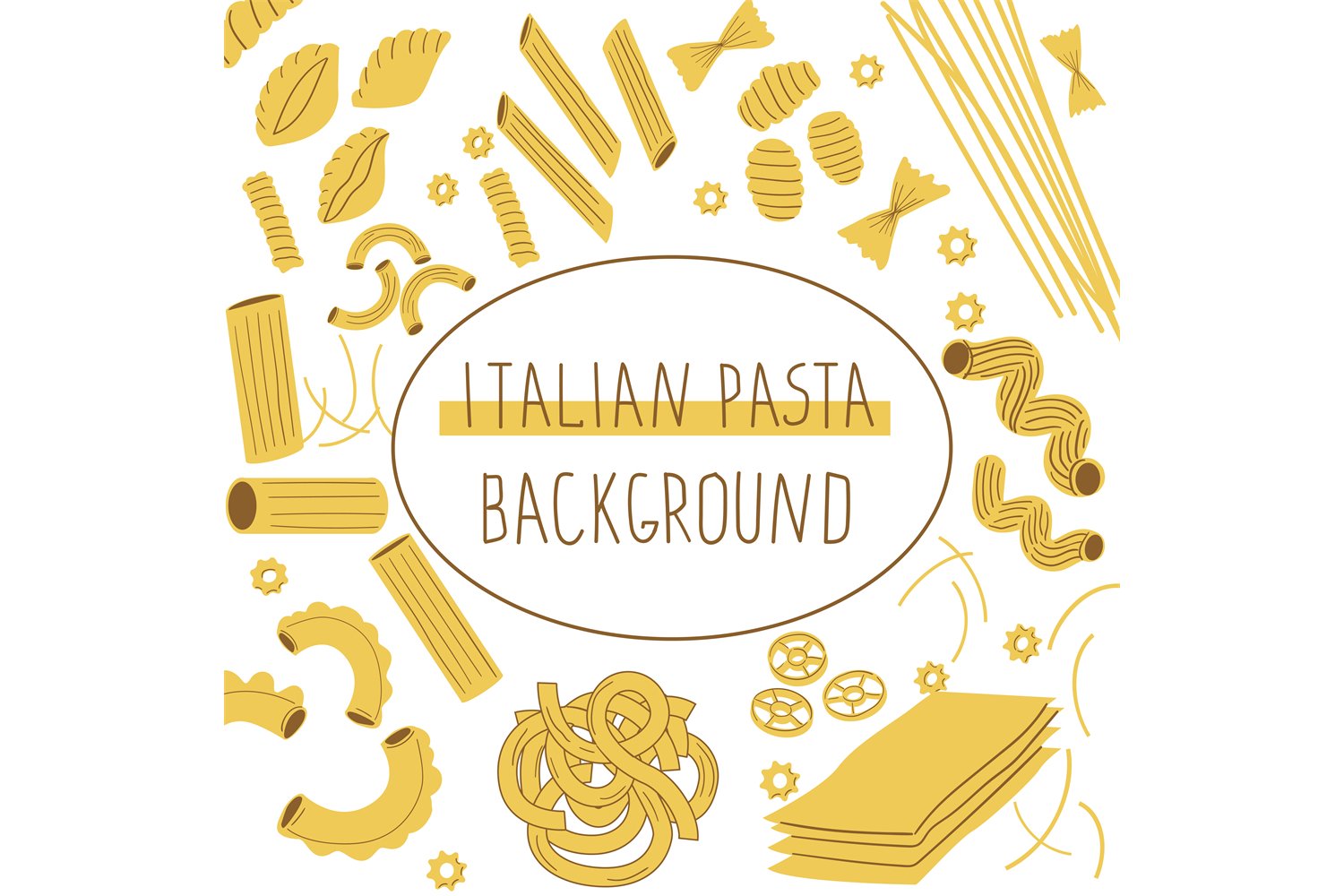 Pasta Background Design