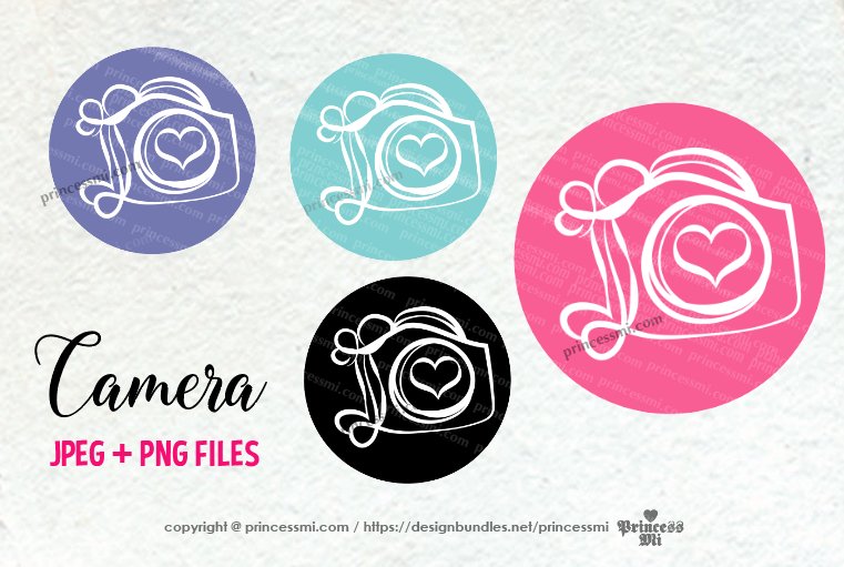 whimsical camera illustration 4 color (2074082) | Illustrations ...