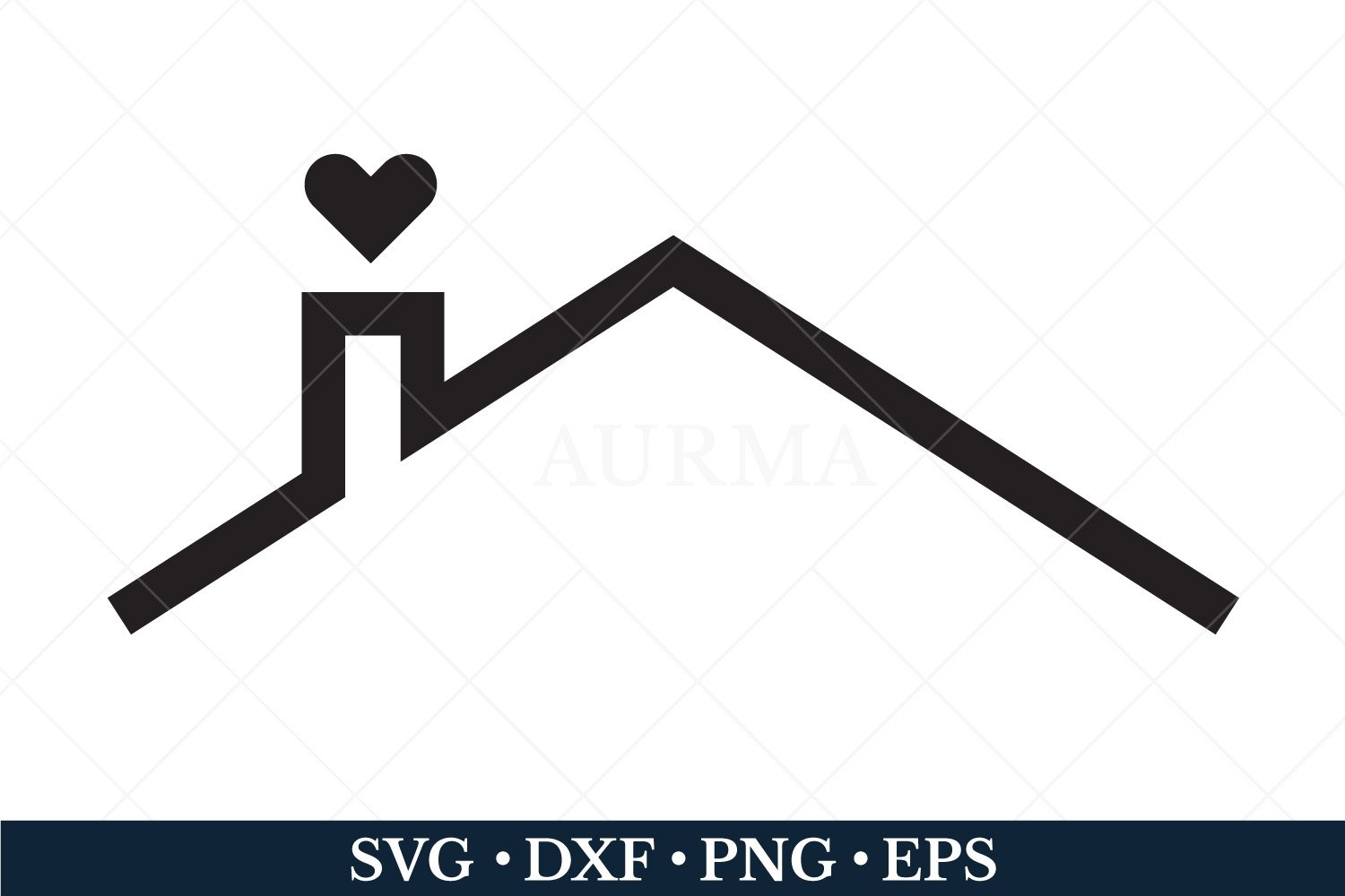 House Roof Outline Svg