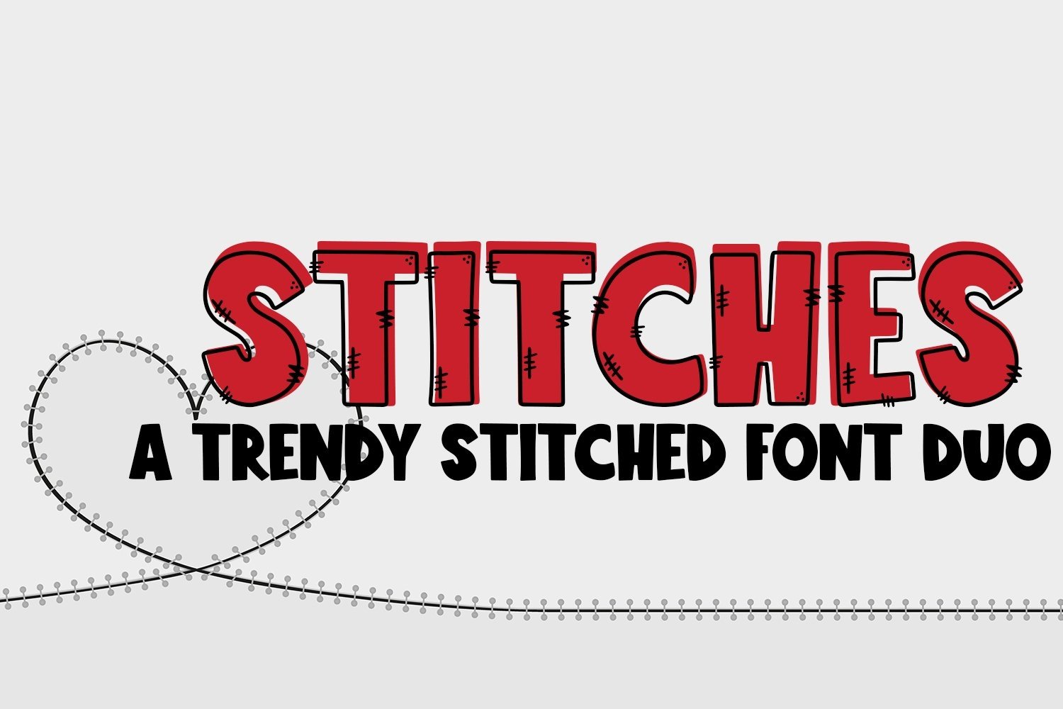 Stitch Cursive Font