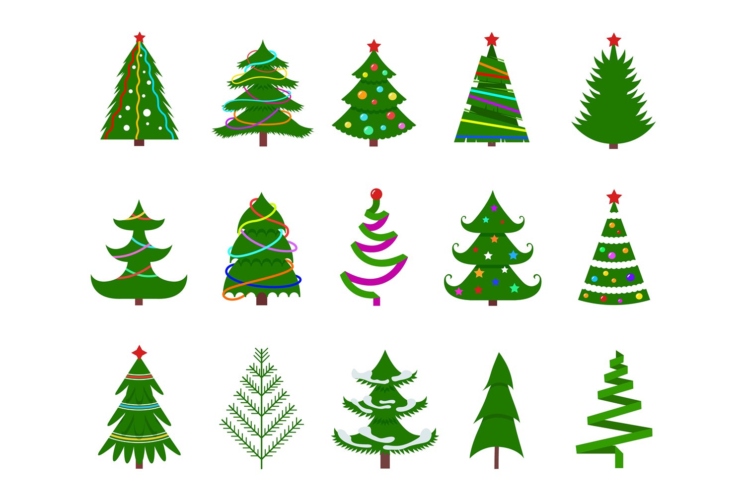 Christmas Tree Graphic Design