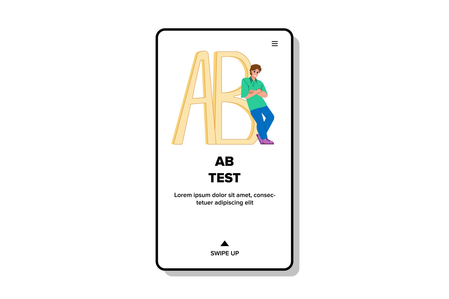 ab test vector (2236173) | Icons | Design Bundles