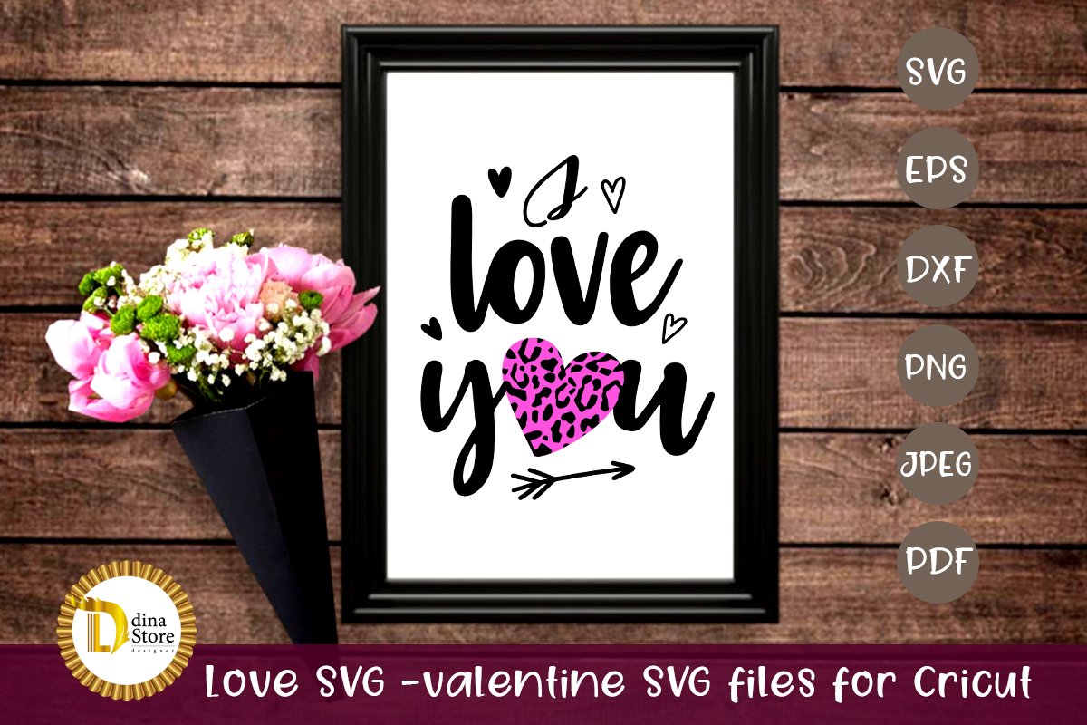 Love SVG -valentine SVG files for Cricut (1080362) | Cut Files | Design ...