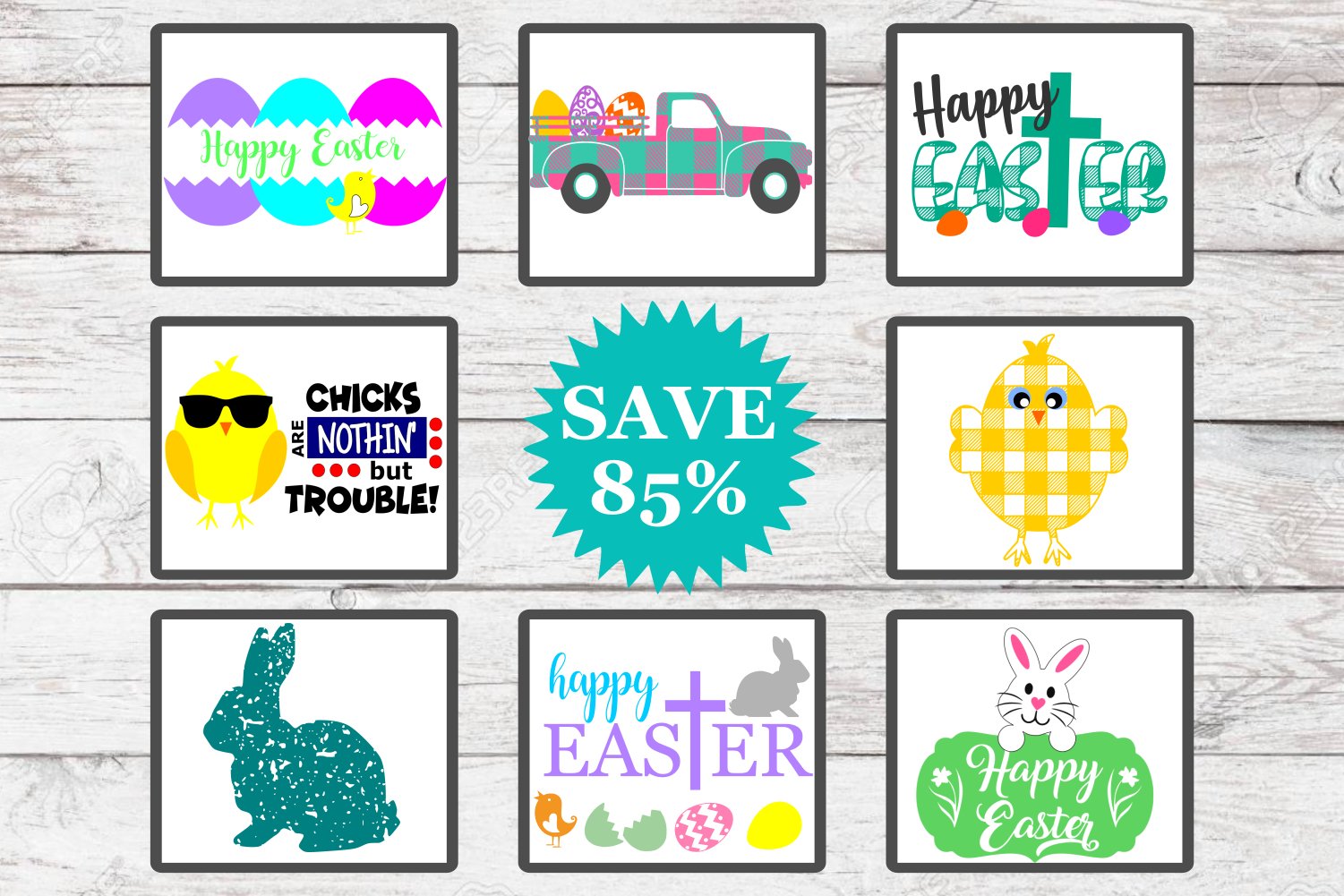 Mega Easter Bundle - A Easter SVG Cut File Collection (231374) | Cut Files | Design Bundles