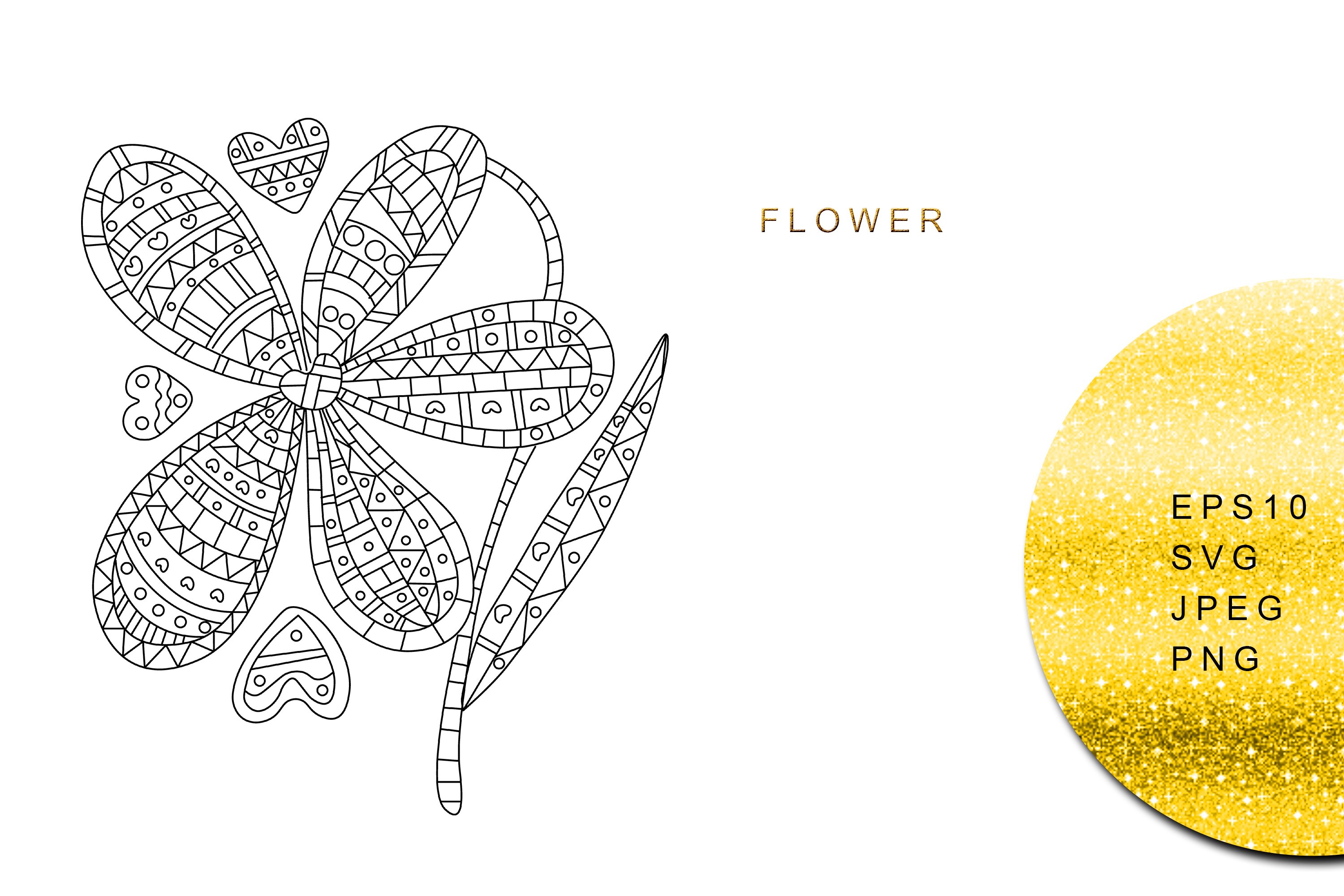 FLower SVG Cut File (1208887) | Printables | Design Bundles