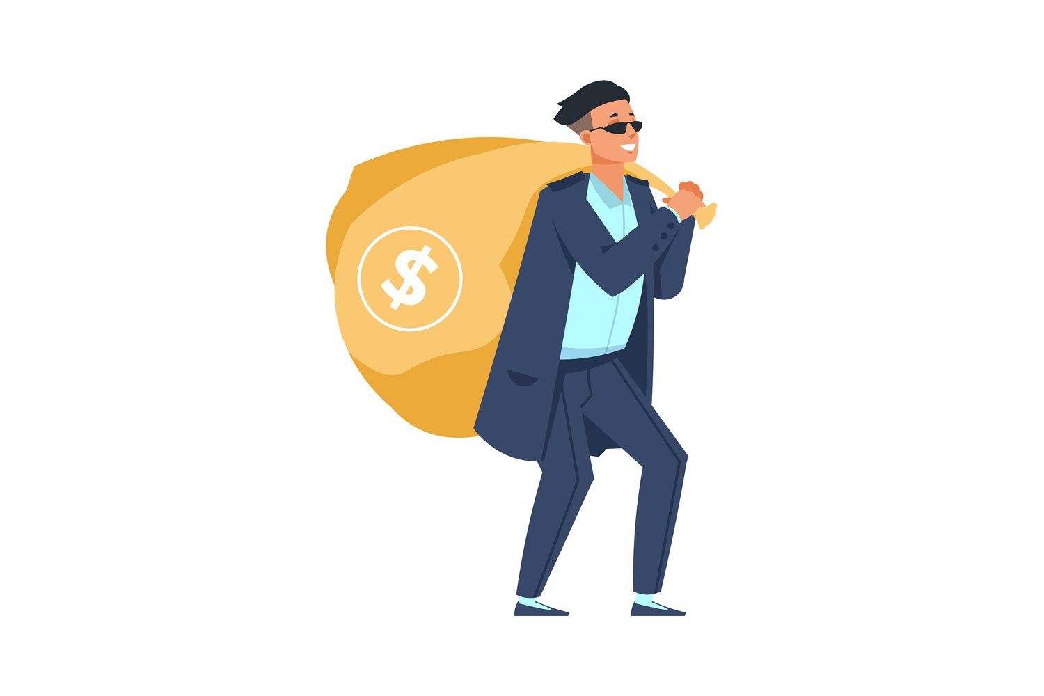 Wealthy Man With Money