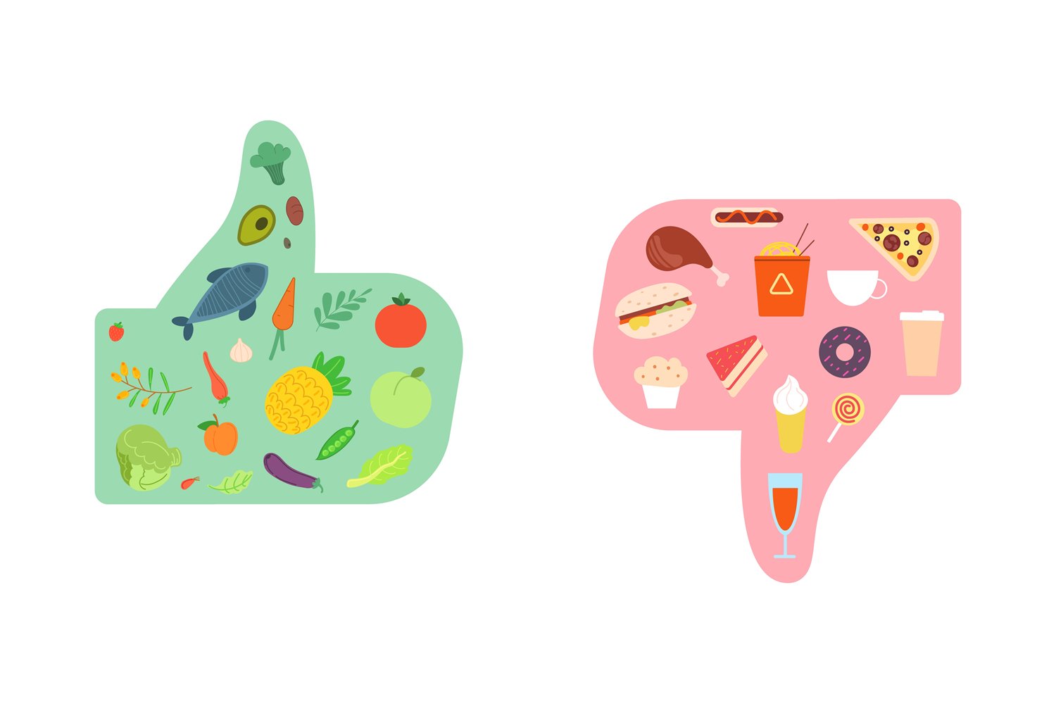 Healthy Food Vs Junk Food How To Make The Right Choices