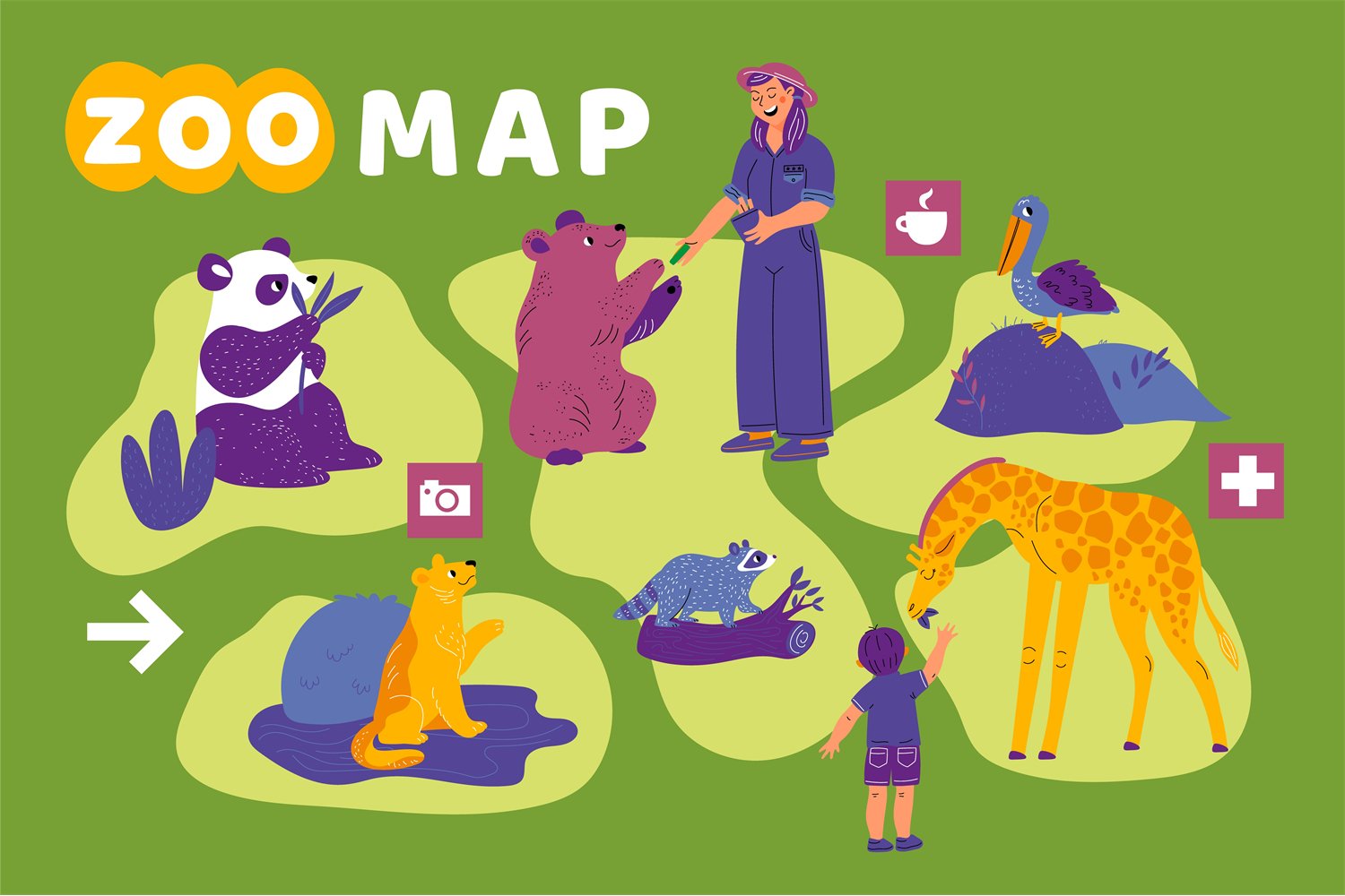 Easy Zoo Maps