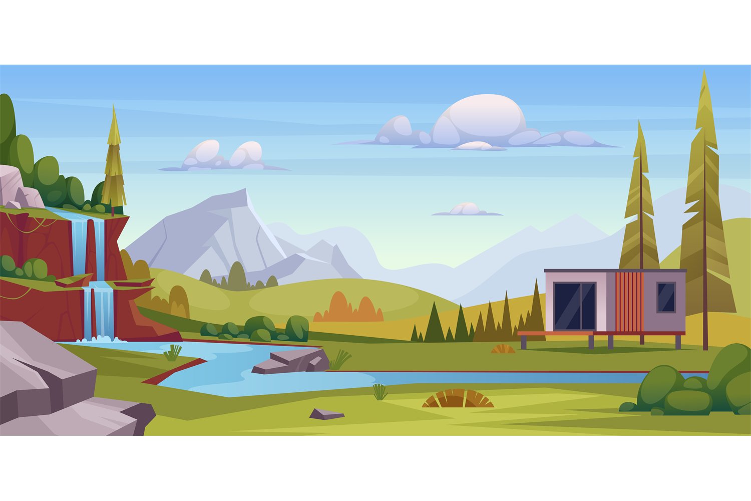 Nature View Animation