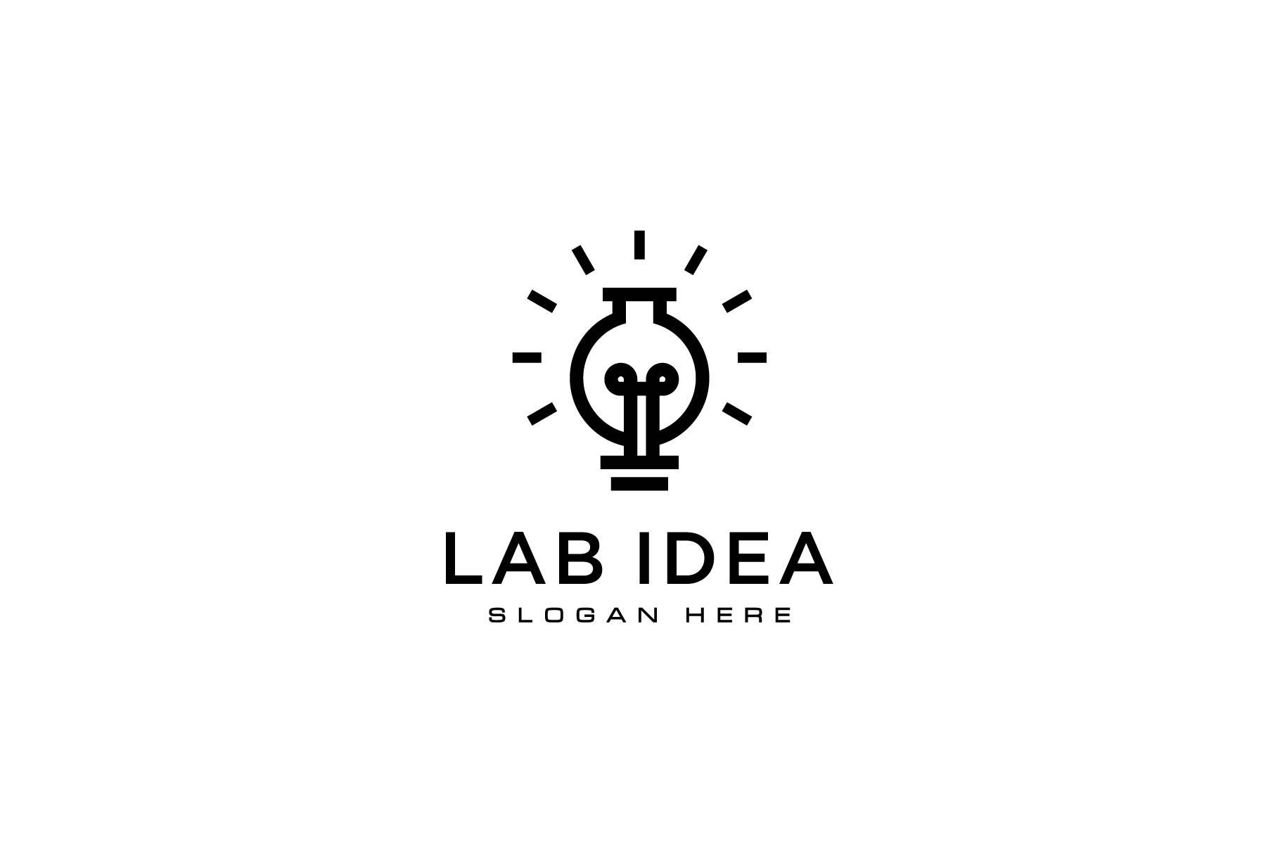 lab idea logo vector design (2103064) | Logos | Design Bundles