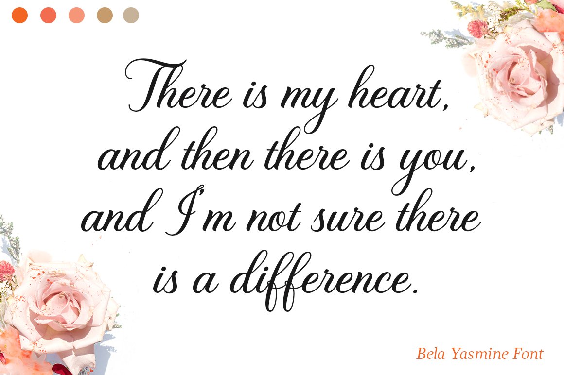 Bela Yasmine (486109) | Script | Font Bundles