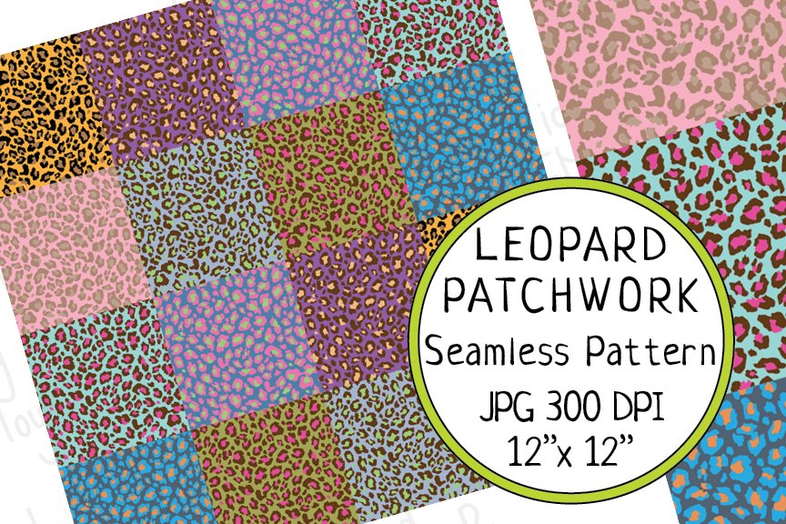 Leopard Seamless Pattern, Leopard Digital paper (555040) | Patterns ...