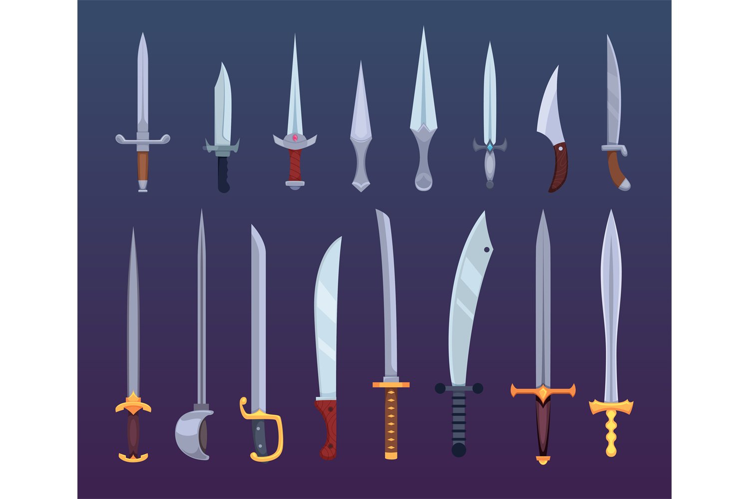 Blue Steel Swordpack