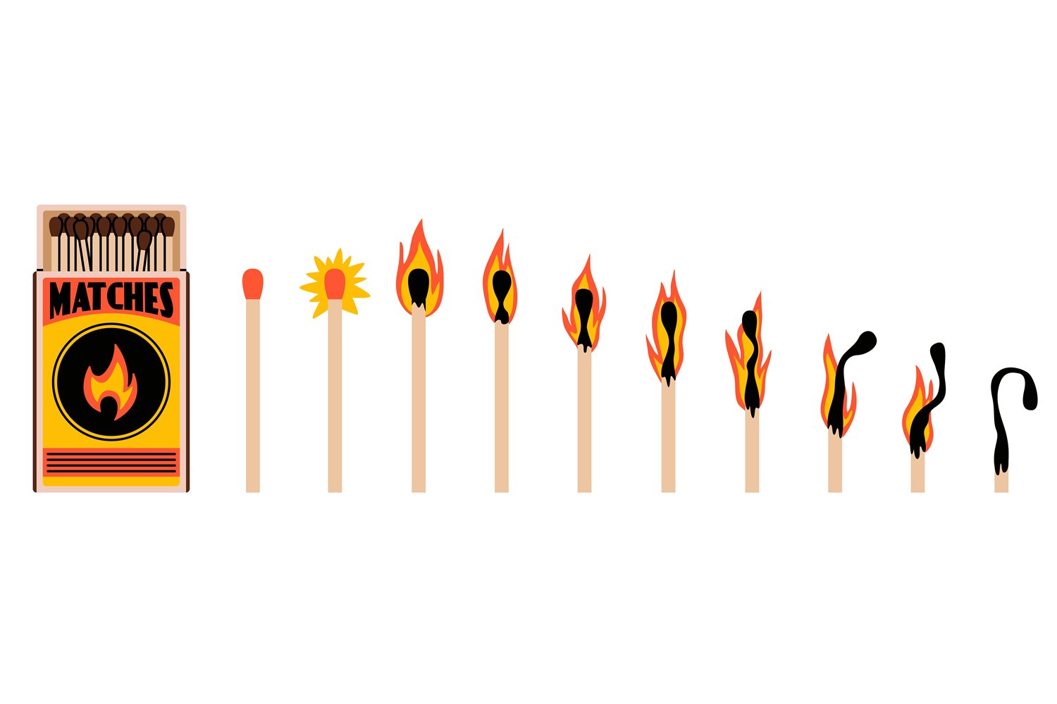 Burnt Matchstick