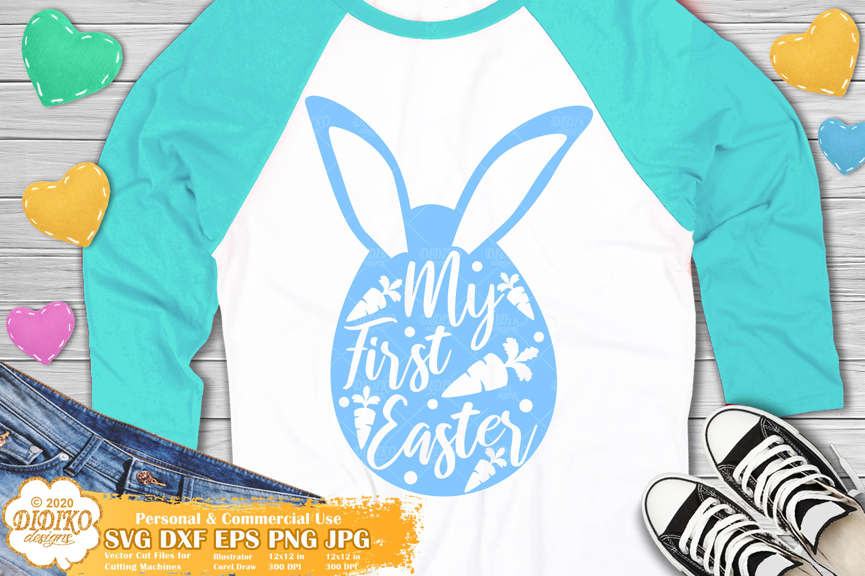 Easter, My First Easter SVG, Baby Boy Svg, Easter Egg Svg (1236092 ...