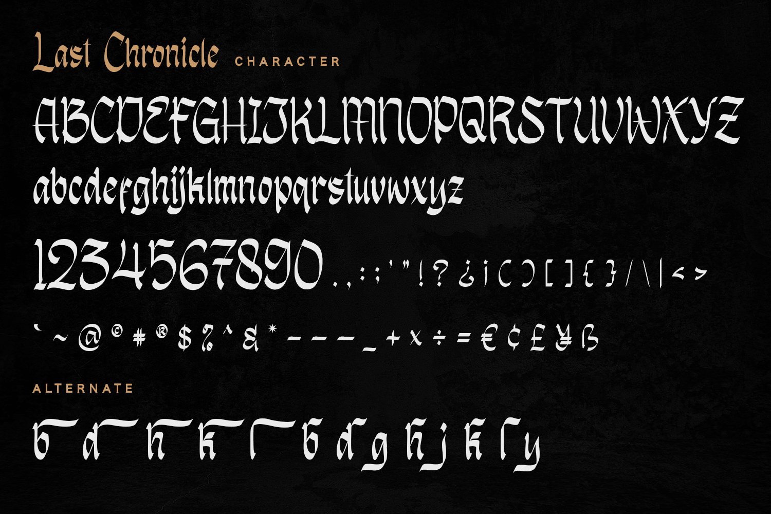 Chronicle Font