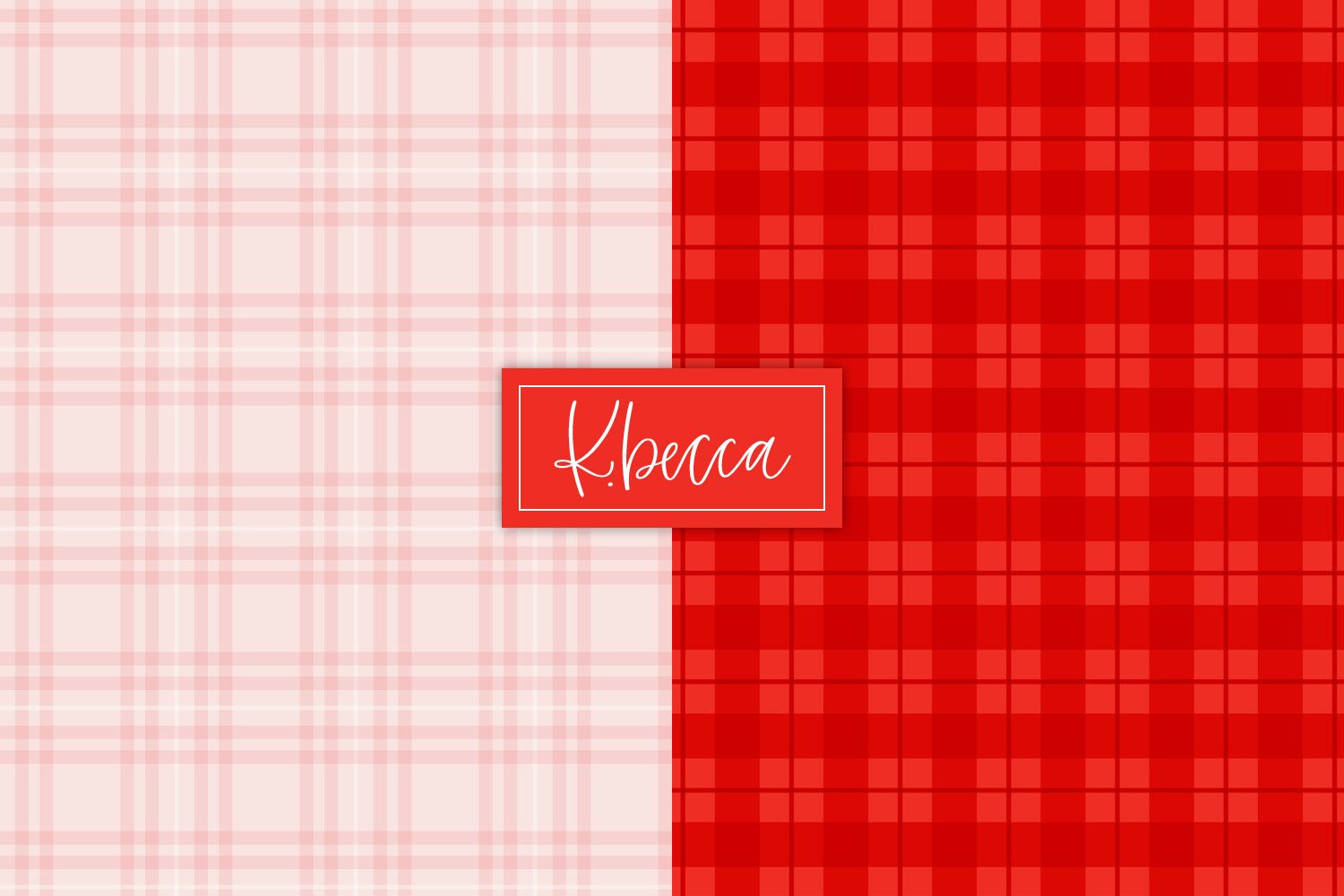 Red & Pink Valentine Plaid Background Patterns Seamless (418005 ...
