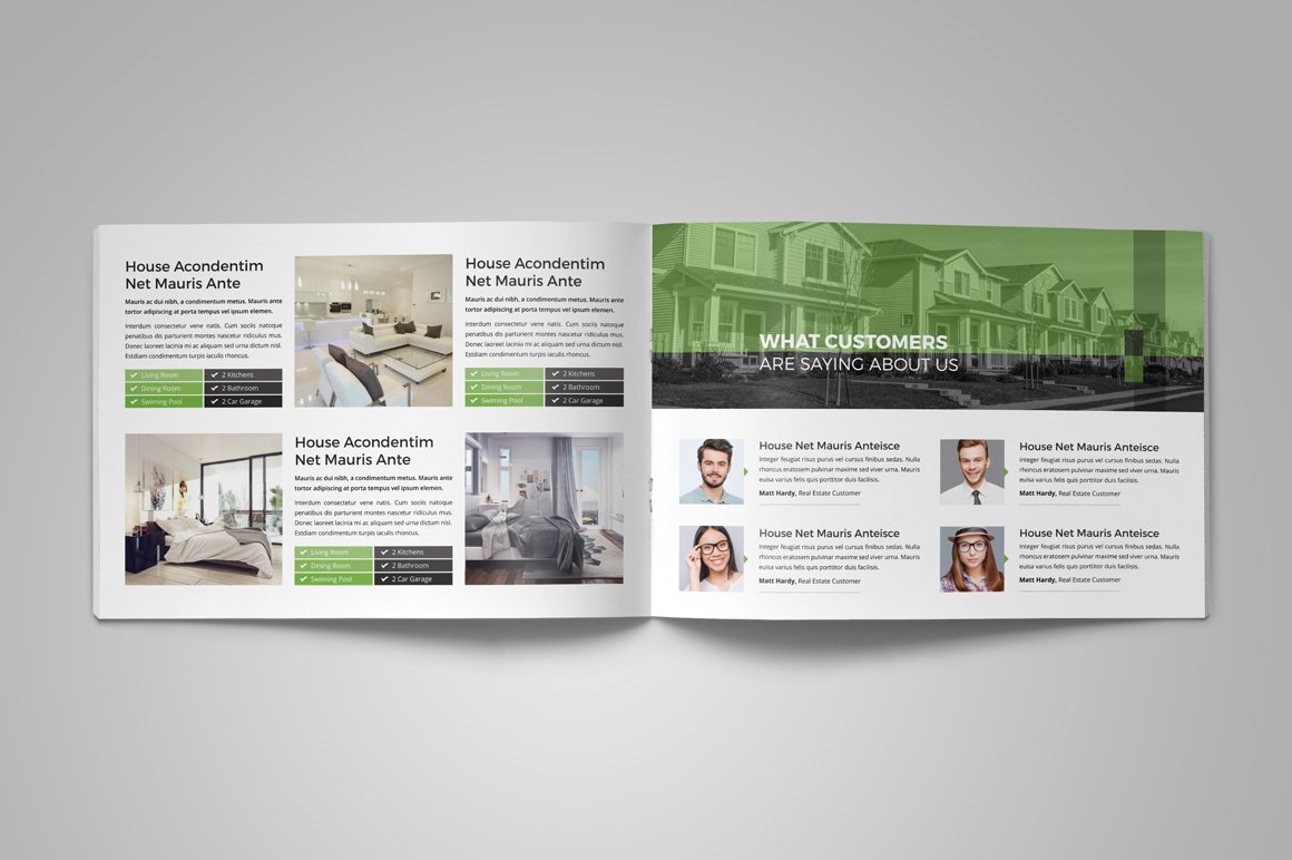 Real Estate Brochure Catalog v3 (145137) | Brochures | Design Bundles