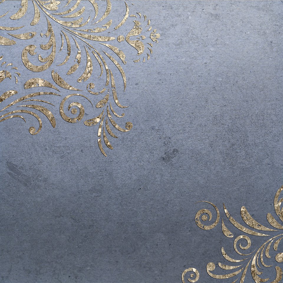 Wedding Gold Damask Digital Paper