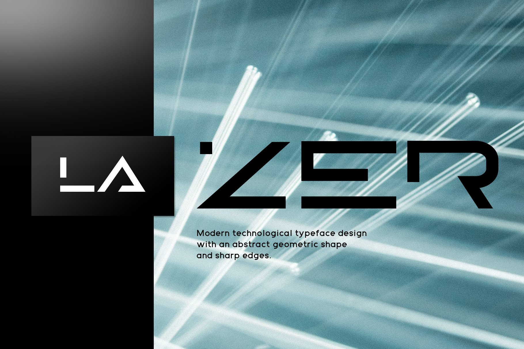 Lazer - Modern futuristic scifi font (839055) | Display | Font Bundles