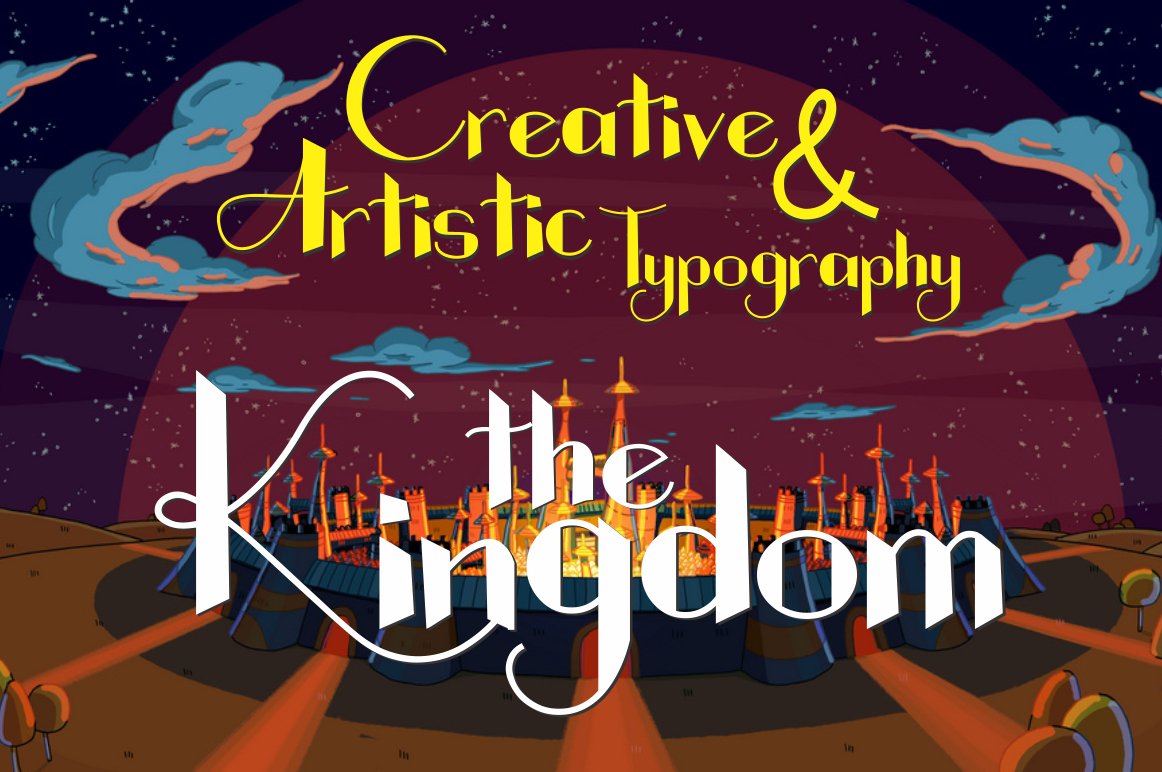 Kingdom (63234) | Display | Font Bundles